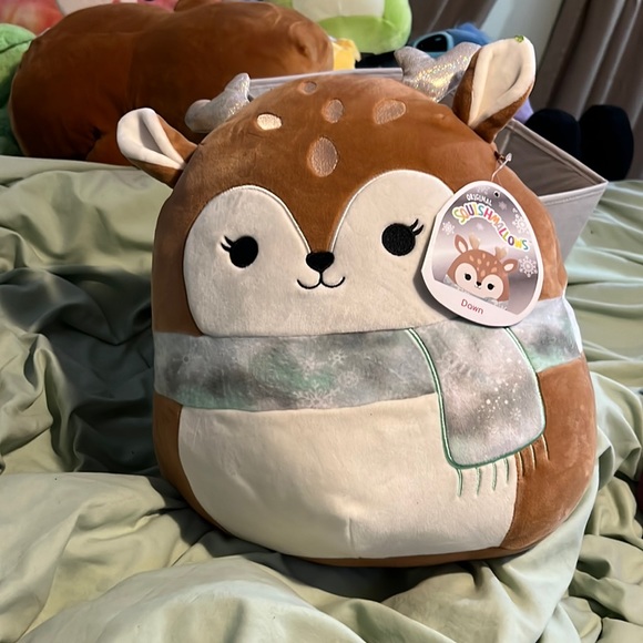 Squishmallows | Toys | Squishmallows Dawn The Fawn Winter 8 | Poshmark